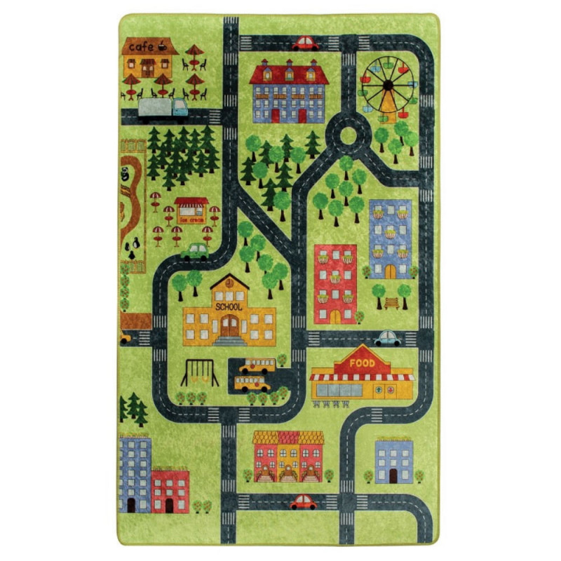 Covor Chilai Home 876CHL1152, 100x160 cm, fire de catifea ...