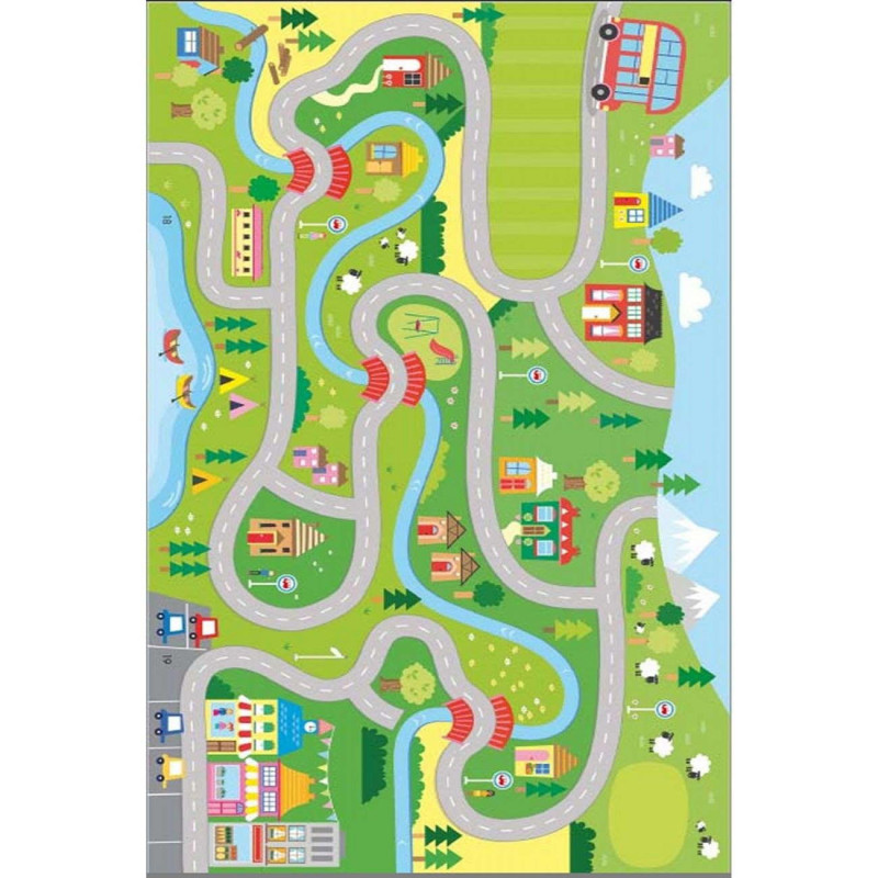 Covor Chilai Home 595HFT1163, 120x180 cm, fire de catifea ...